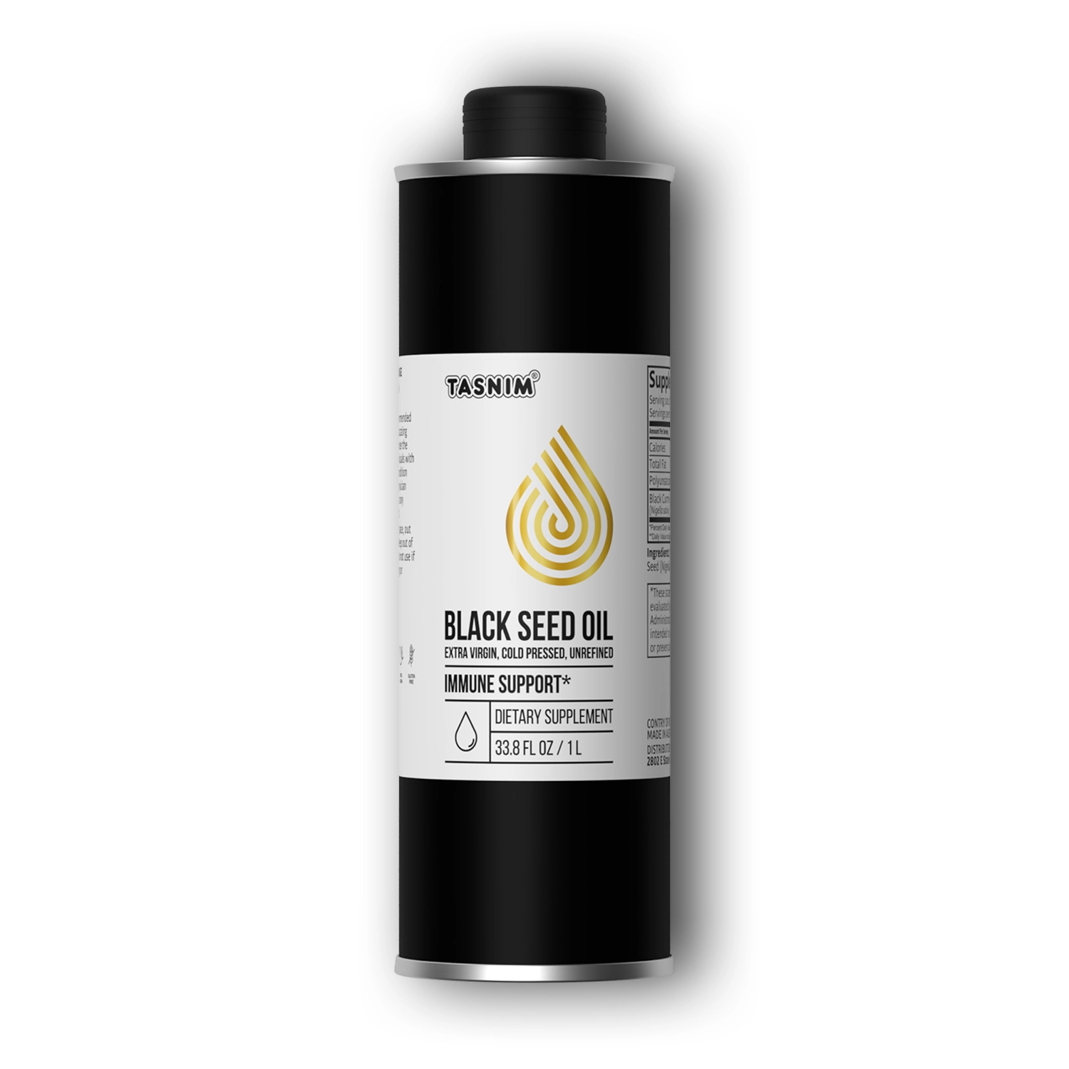 Tasnim Ethiopian Black Seed Oil First Cold Press Unrefined